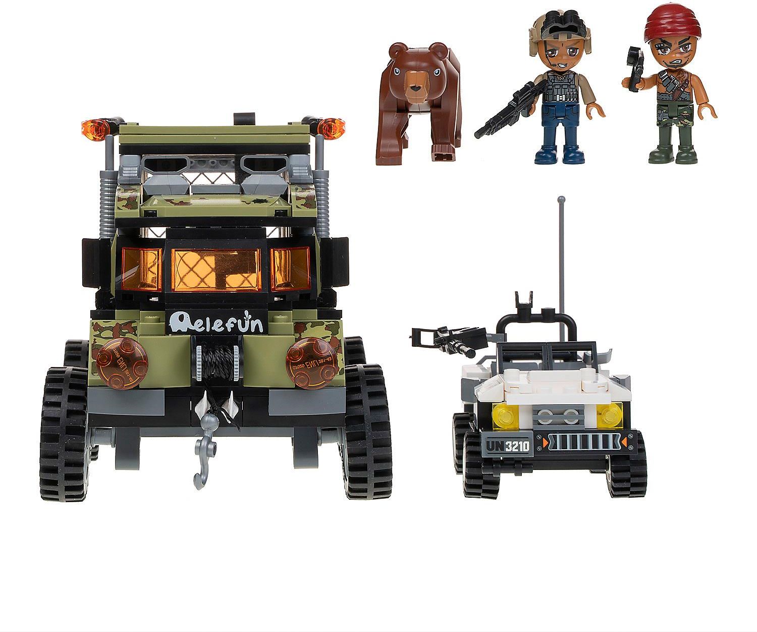 Elefun Klocki Leśny Patrol Na Ratunek Grizzli 330 Elementów - ceny i ...