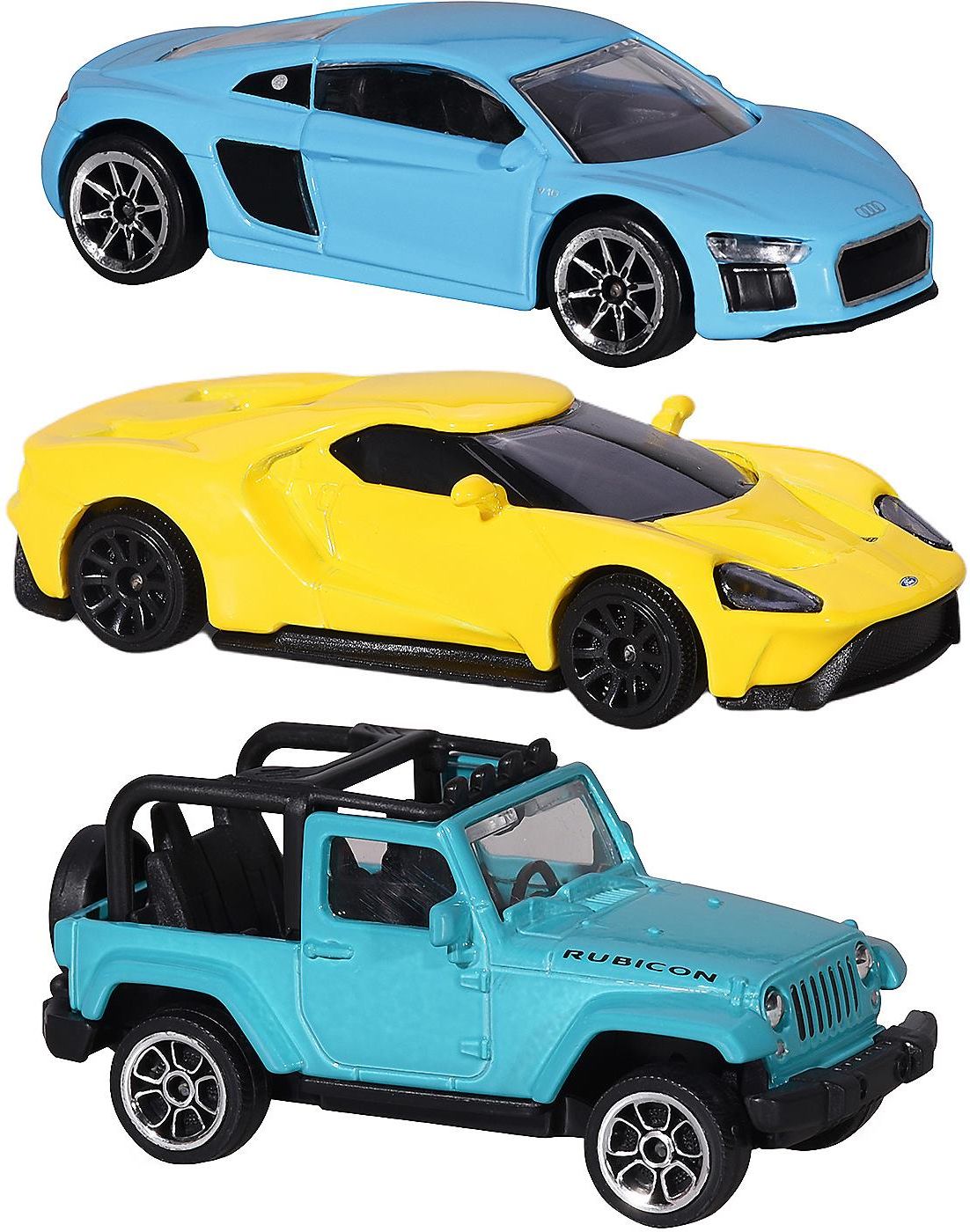 Majorette Zestaw 3 Resoraków Audi Ford Jeep Skala 1:64 - Ceny i opinie ...