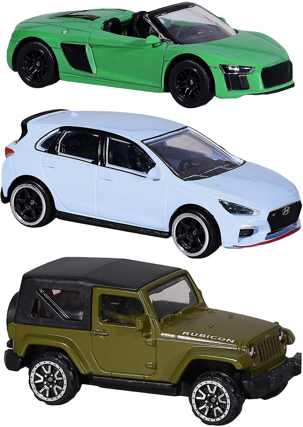 Majorette Zestaw 3 Resoraków Audi Hyundai Jeep Skala 1:64 - Ceny i ...