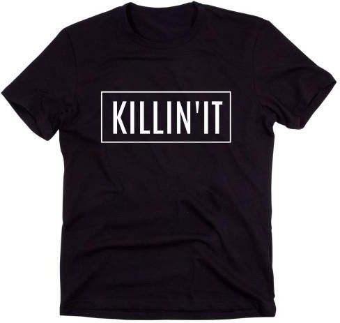 Czarny Klasyczny T-shirt KILLIN'IT - Ceny i opinie - Ceneo.pl