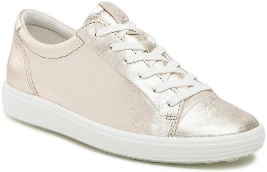 ECCO Sneakersy Soft 7 W 47030301688 Złoty - Ceny i opinie - Ceneo.pl