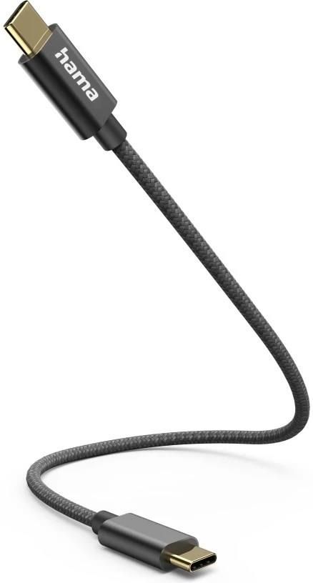 Hama Kabel ładujący Type-C - Type-C 0,2m czarny (201604) - Opinie i ...