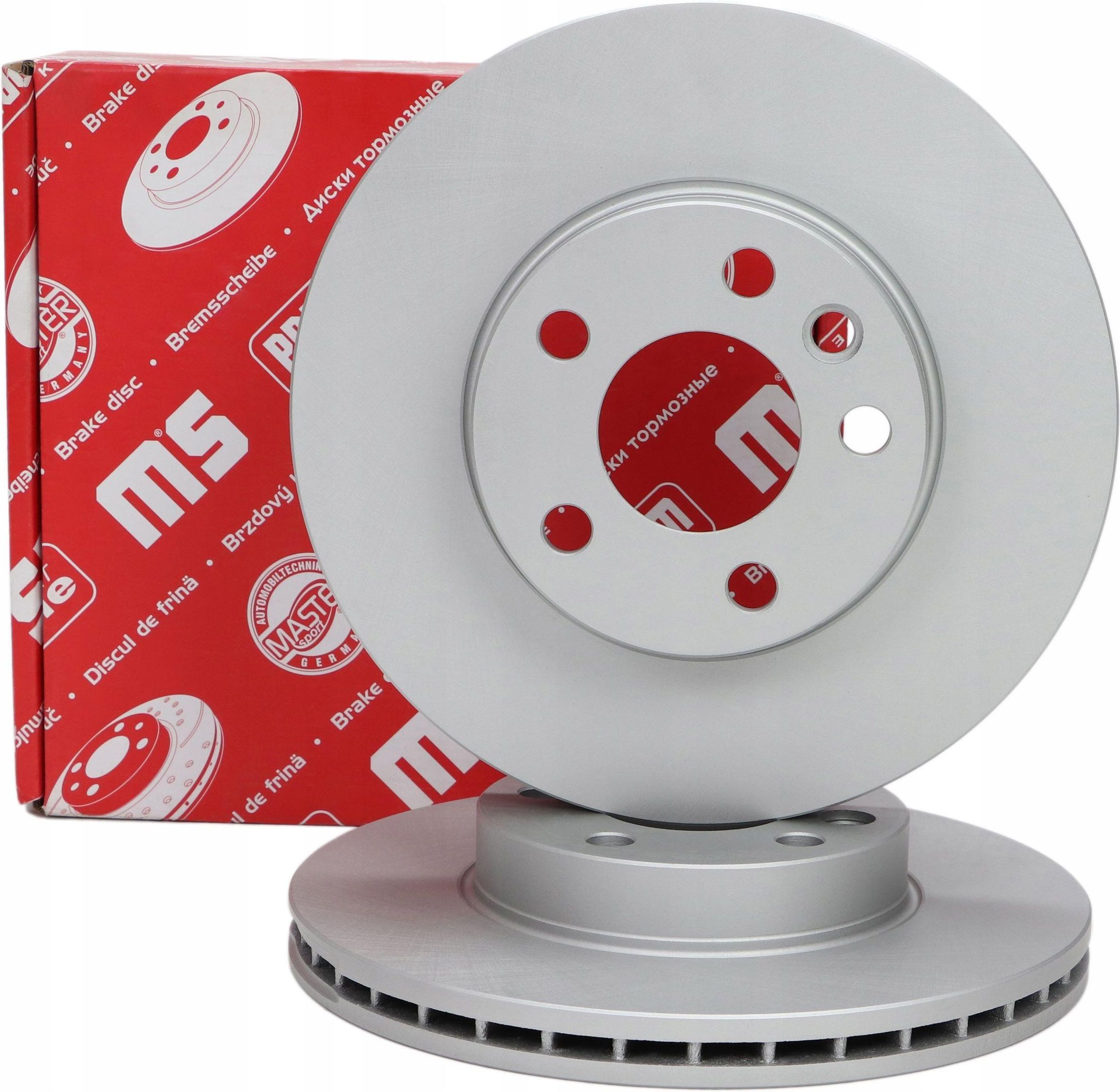 Master-Sport Germany Tarcze Hamulcowe Przód L+P Vw Sharan 7M8 7M9 7M6 ...