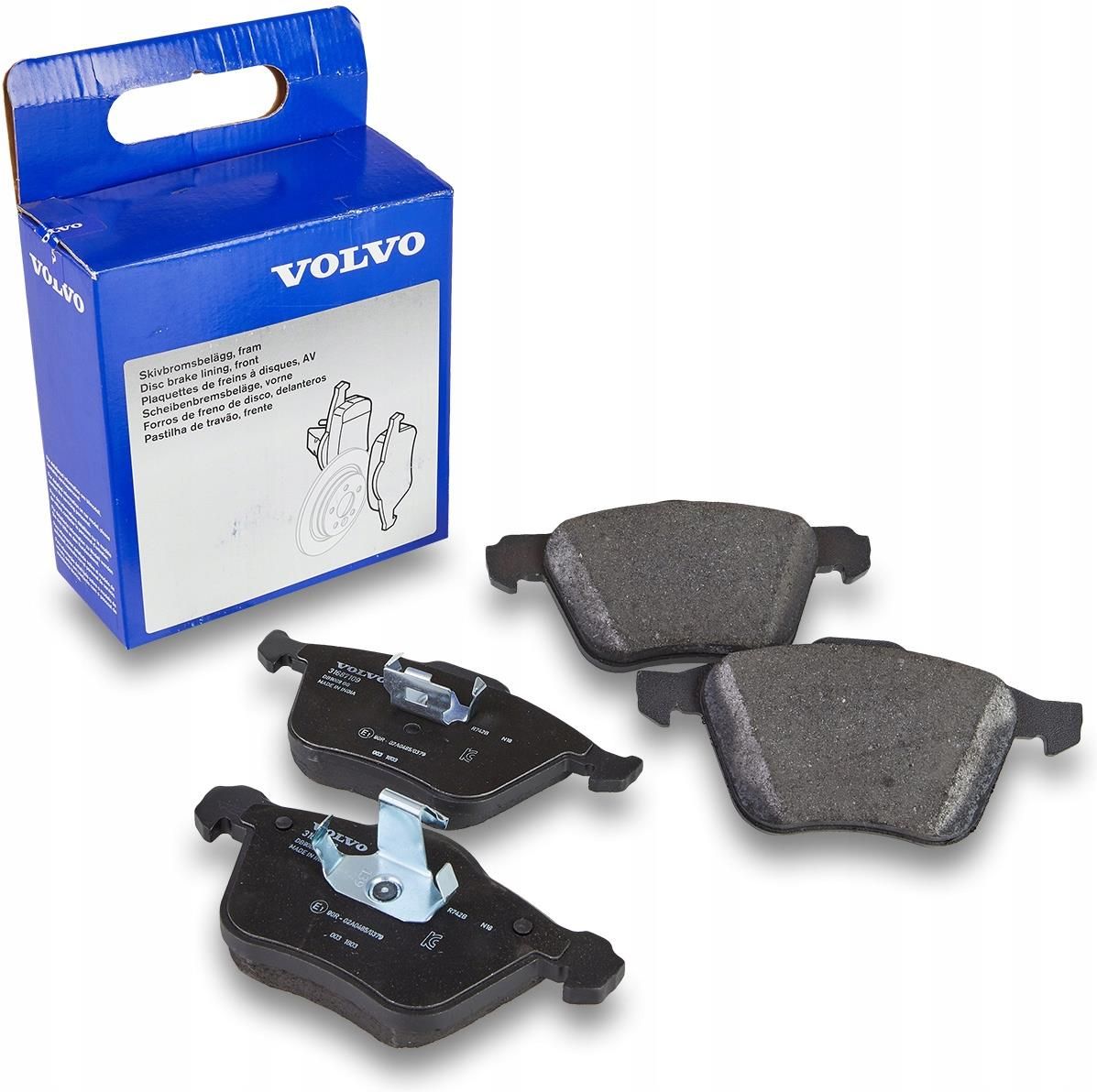 Klocki hamulcowe Volvo Oe Klocki Hamulcowe Przód Longlife 316Mm Xc90 03- 30793231 - Opinie i ...