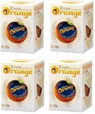 Terry'S Orange Chocolate White 4x157g - Ceny i opinie - Ceneo.pl