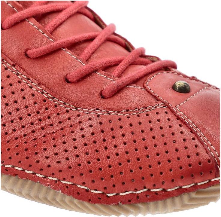 Czerwone Półbuty Maciejka Wygodne Skórzane Buty Damskie - Ceny i opinie ...