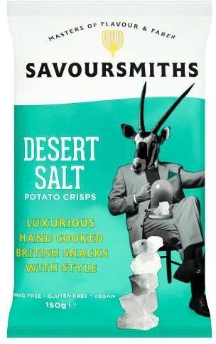Savoursmiths Chipsy Desert Salt 150g - Ceny i opinie - Ceneo.pl