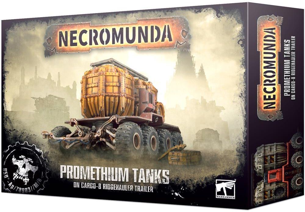 Games Workshop Necromunda Promethium Tanks on Cargo-8 Ridgehauler ...