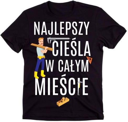 Timeforf Koszulka Dla Cieśli Najlepszy Cieśla W Całym Mieście - Ceny i opinie - Ceneo.pl