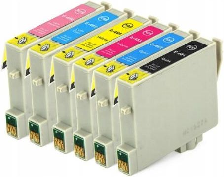 Tusz 6 x Tusze Do Epson PX720WD PX780FW PX800FW PX810FW do drukarki ...