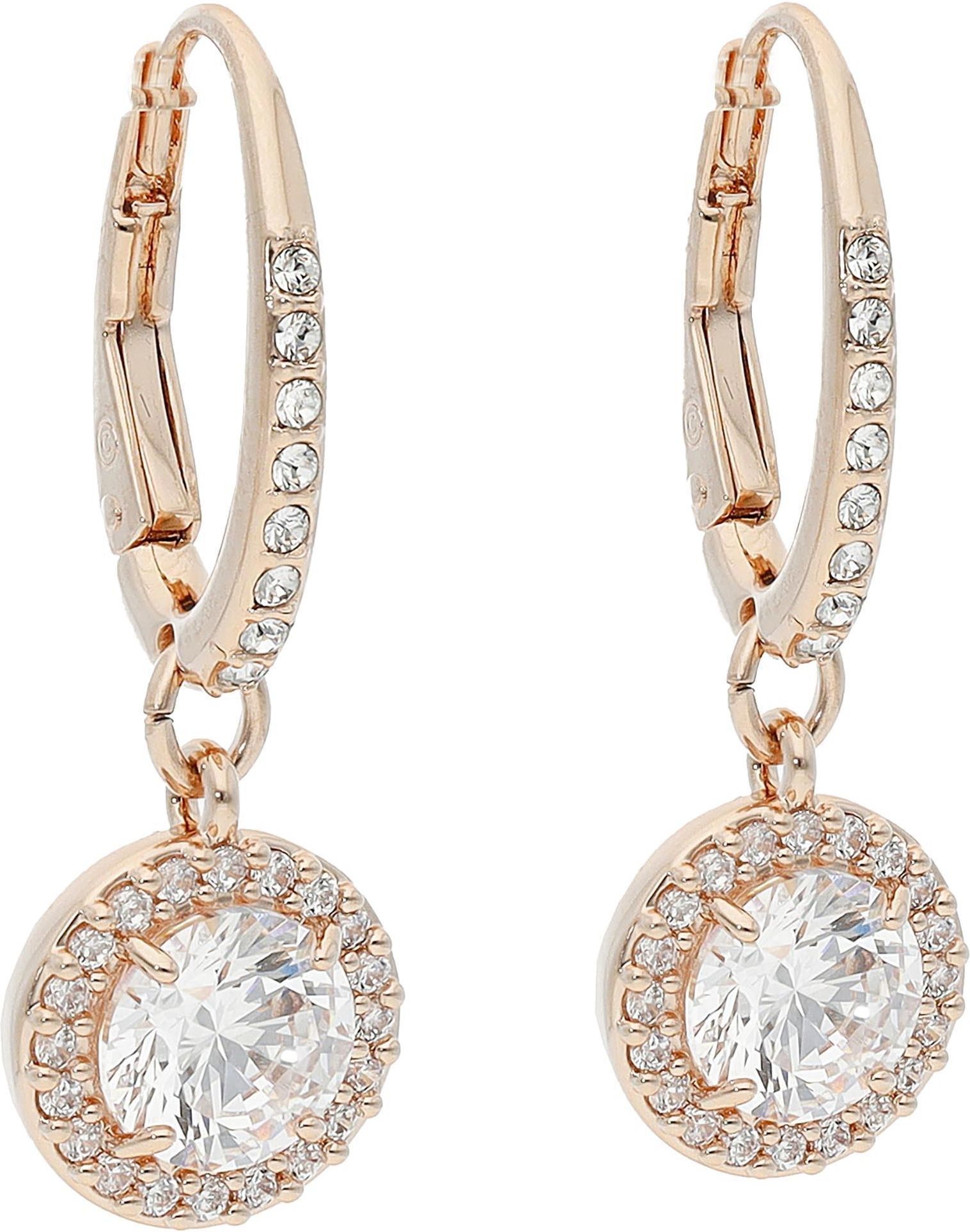 Swarovski Kolczyki - Constella 5638769 White/Ros - Ceny i opinie - Ceneo.pl