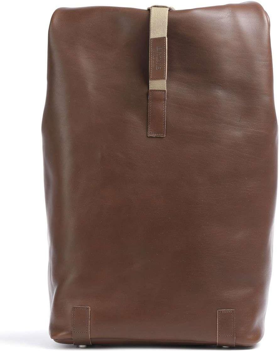 Brooks England Pickwick Leather Large Rolltop Backpack Ciemnobrązowy ...