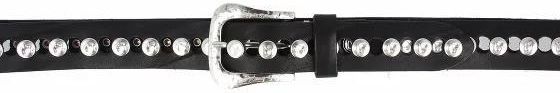 B.belt Ravena Studded Belt Leather schwarz 90 cm - Ceny i opinie - Ceneo.pl