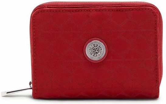 Kipling Basic Elevated Money Love Wallet RFID 9,5 cm signature red ...