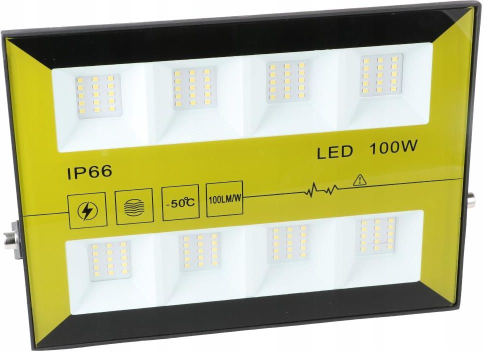 Halogen Lampa Naświetlacz Led 100W Zimna 3014 - Ceny i opinie - Ceneo.pl