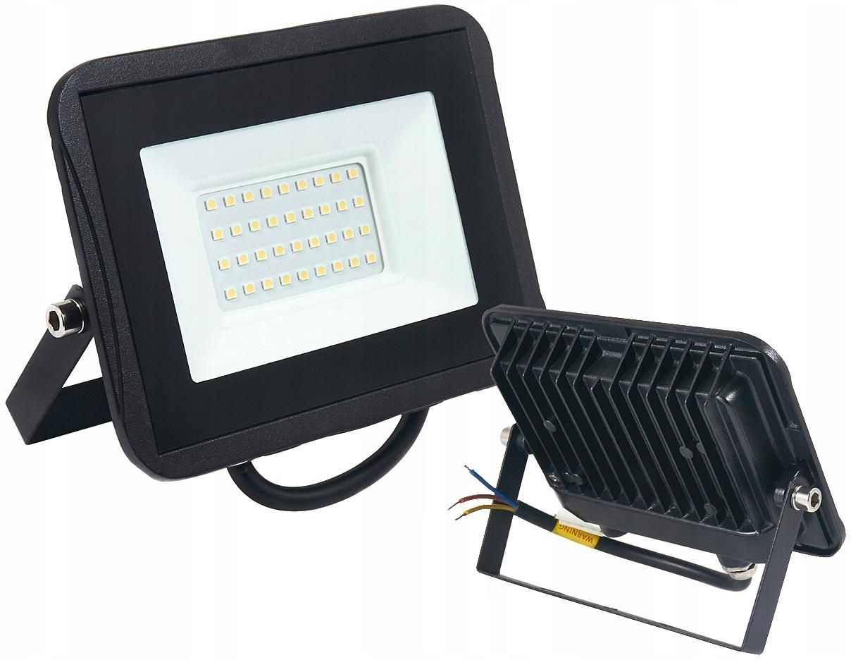 Naświetlacz Halogen Lampa Led Ip65 30W Neutralny - Ceny i opinie - Ceneo.pl
