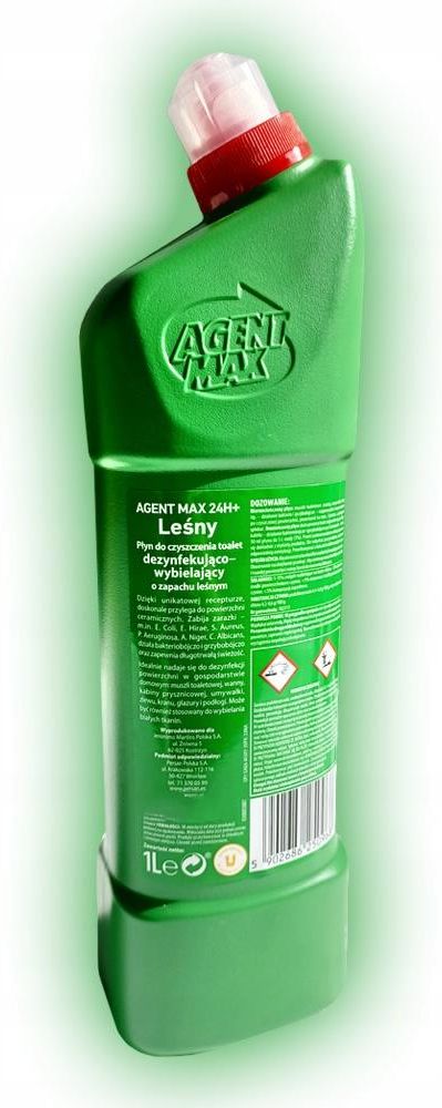 Agent Max 4X Płyn Wc Toalety Zielony Leśny 2L - Opinie i atrakcyjne ...