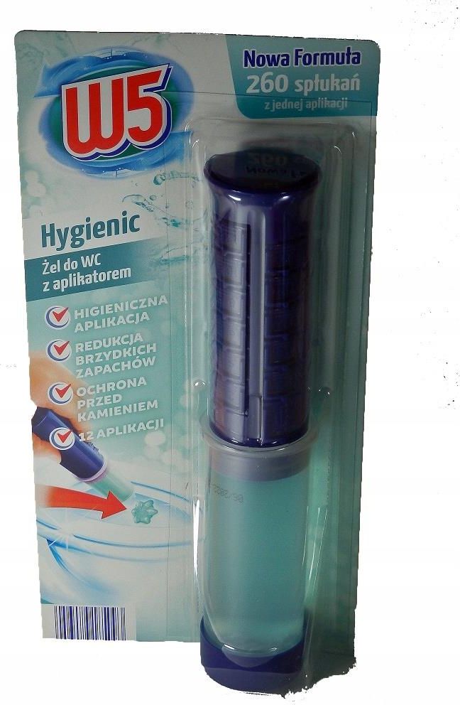 W5 Żel Do Wc Z Aplikatorem Hygienic 75Ml - Opinie i atrakcyjne ceny na ...