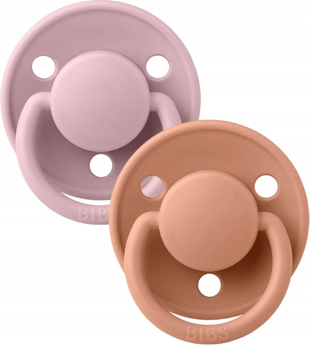Bibs De Lux Smocz Silikonowy Plum Peach 0-36 2szt. - Ceny i opinie ...