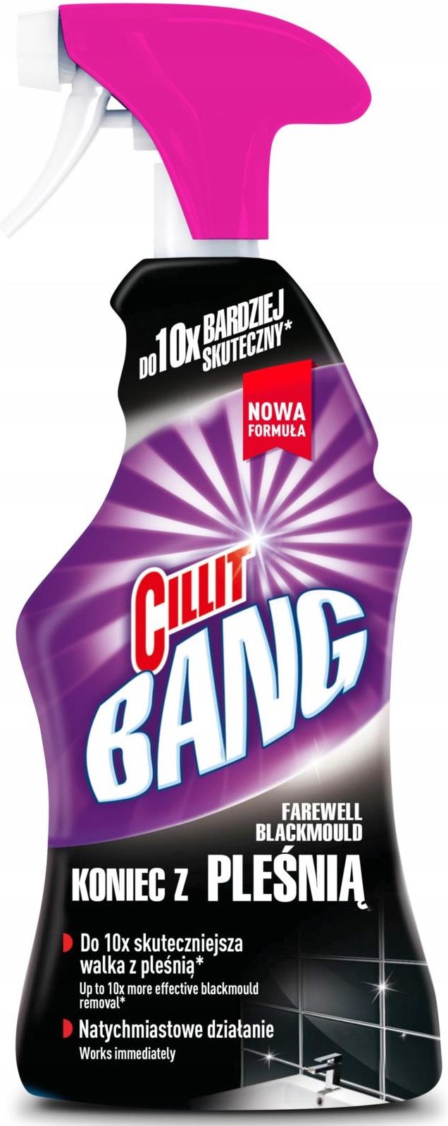 Cilit Bang Turbo Pleśń I Czarne Osady 750Ml - Opinie i atrakcyjne ceny ...