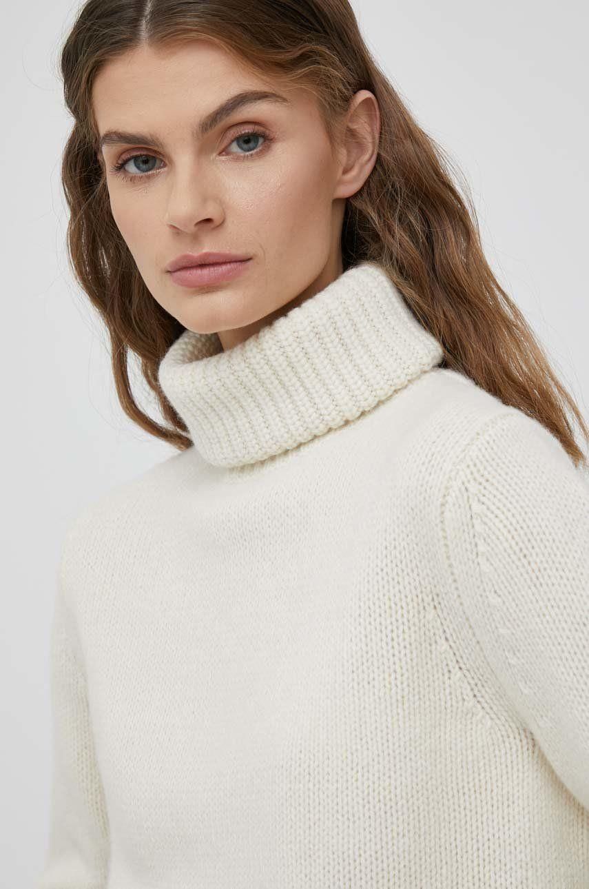 Polo Ralph Lauren sweter wełniany kapsuła Creamy Dreamy damski kolor ...