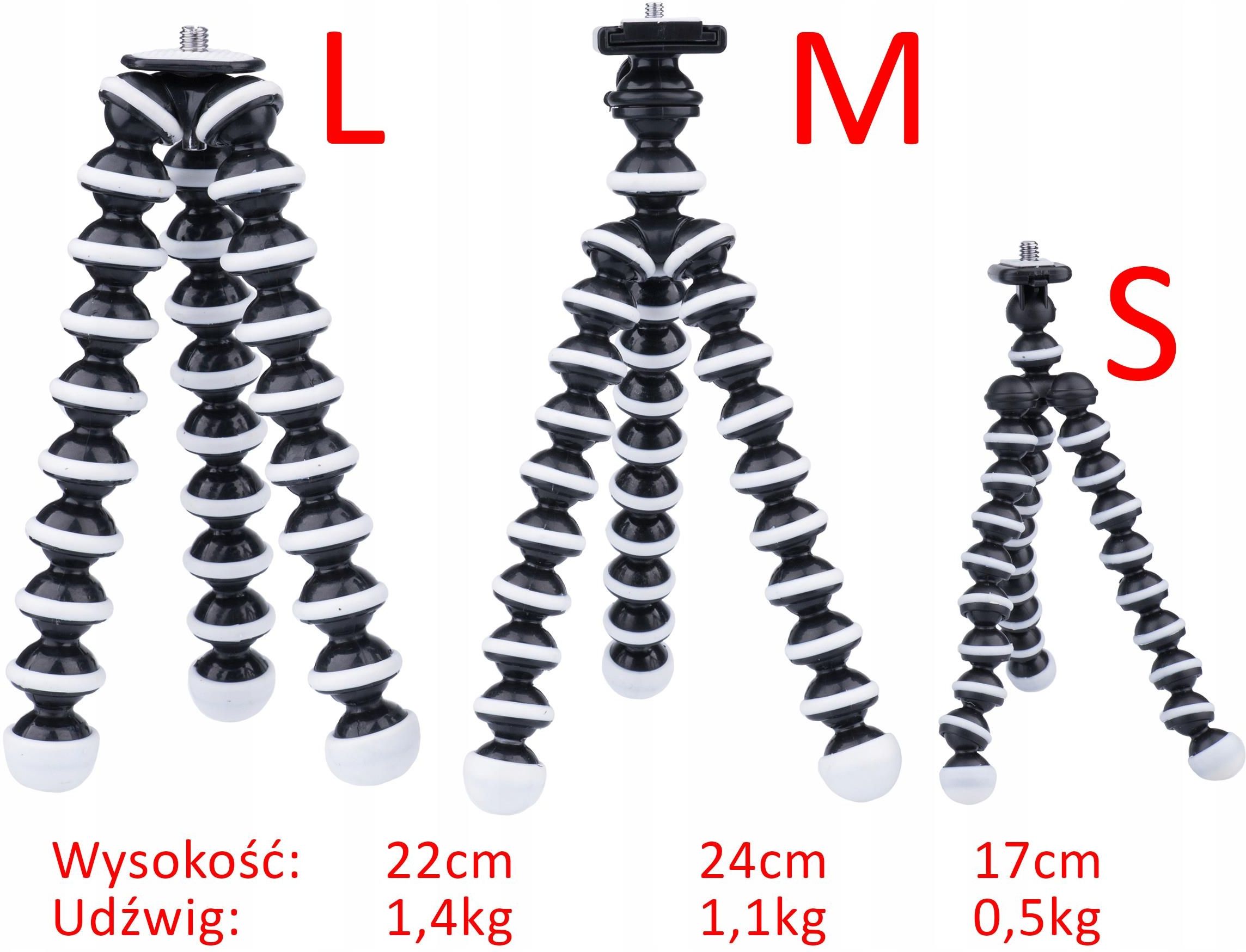Statyw Rds Elastyczny Statyw Fotograficzny Gorilla M 24 Cm - Ceny i ...