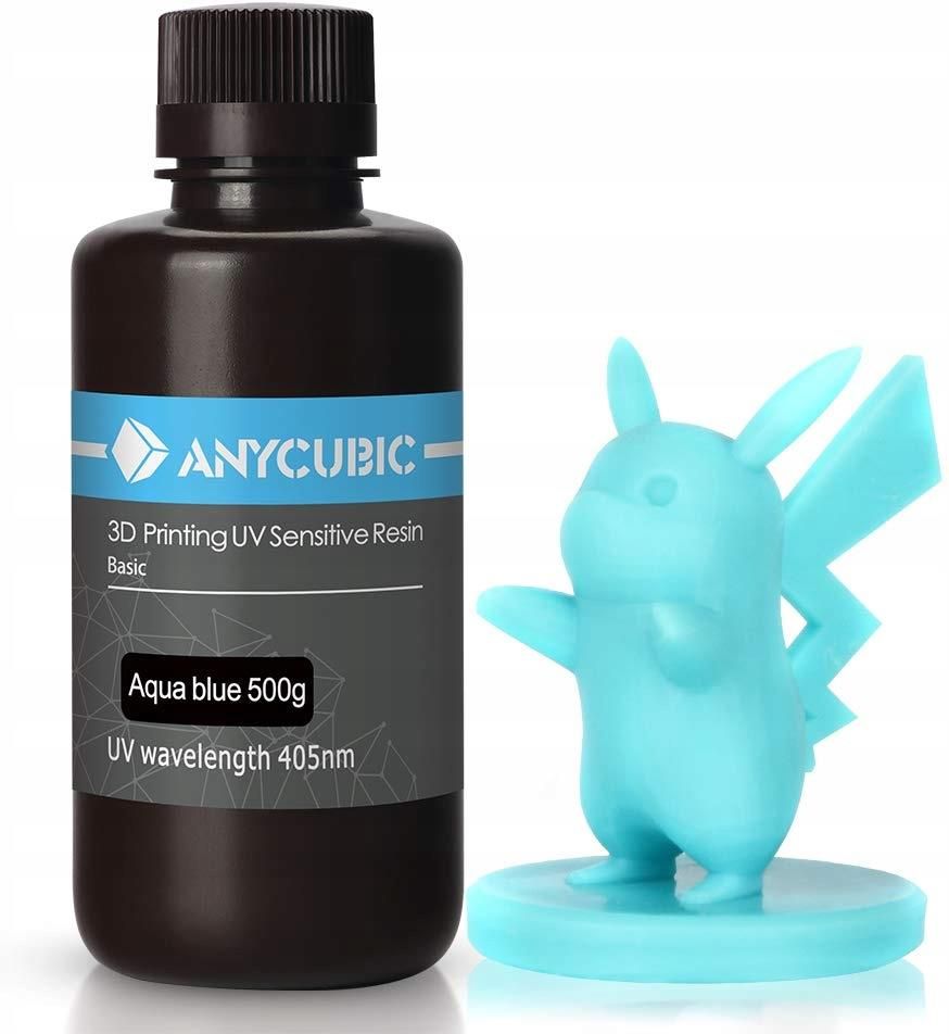 Filament ANYCUBIC ŻYWICA UV - AQUA BLUE NIEBIESKA 1KG - Opinie i ceny ...