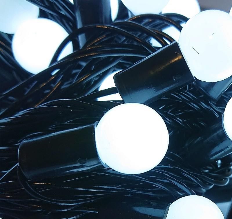 Lampki Choinkowe Kulki 300 Led 20M Białe Zimne Małe 1132 - Opinie i ...