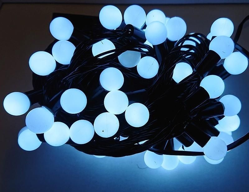 Lampki Choinkowe Kulki 300 Led 20M Białe Zimne Małe 1132 - Opinie i ...