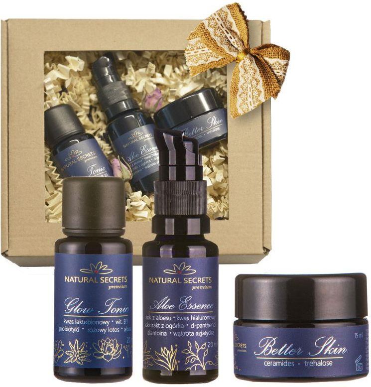 Natural Secrets - Zestaw Bestseller Mini Premium zestaw pielęgnacyjny ...