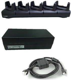 Zebra Ec50 Ec55 5 Slot Charge Ethernet Communication Cradle Pda ...