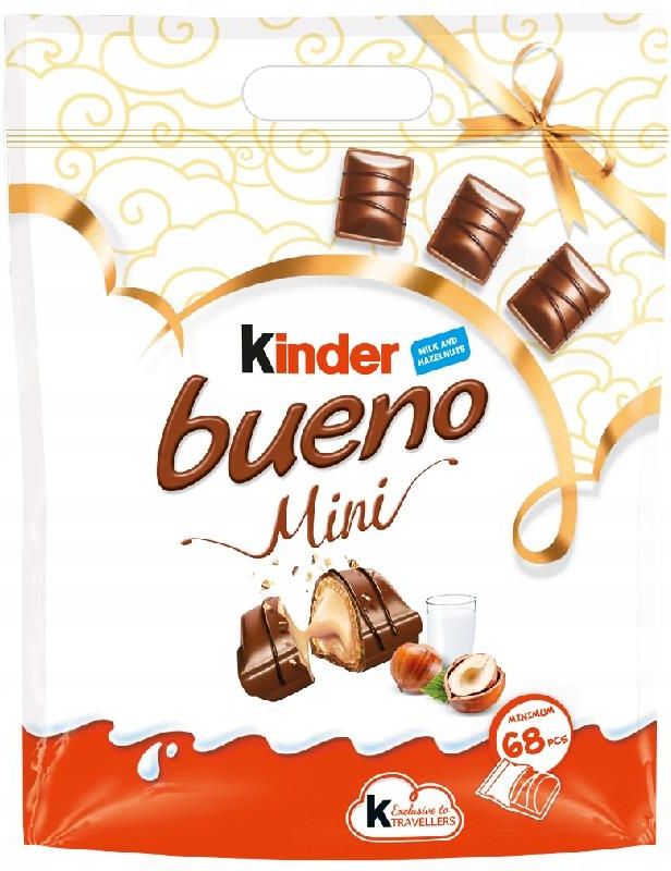 Kinder Batoniky Bueno Mini 68Szt. 400g - Ceny i opinie - Ceneo.pl