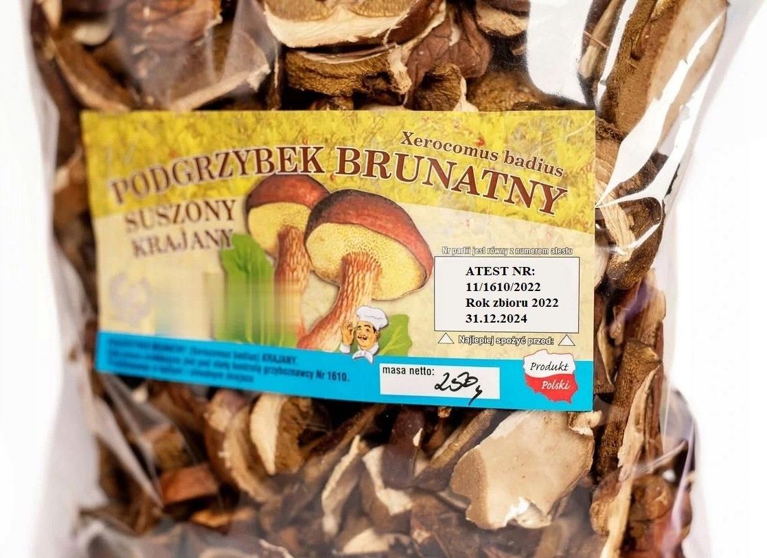 Grzybek Podgrzybek Brunatny Krojony 250g - Ceny i opinie - Ceneo.pl