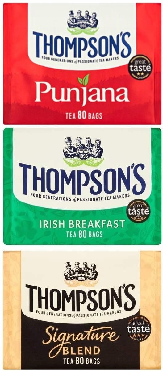 Herbata Thompson'S Family Thompsons 3x80 Signature + Irish Punjana Irl ...