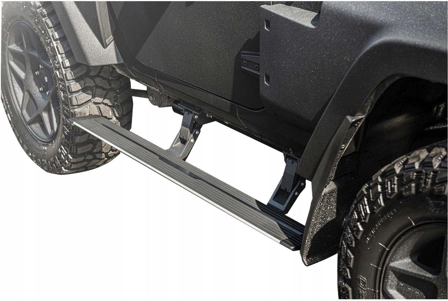 Listwa boczna INNY JEEP WRANGLER JL 2 DRZWIOWY ELEKTRYCZNE PROGI ...