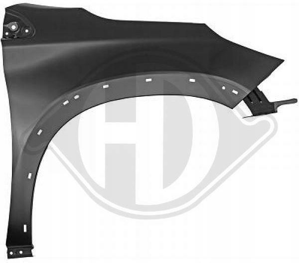 Błotnik samochodowy DIEDERICHS BŁOTNIK DO PEUGEOT 2008 16- 4227706 ...