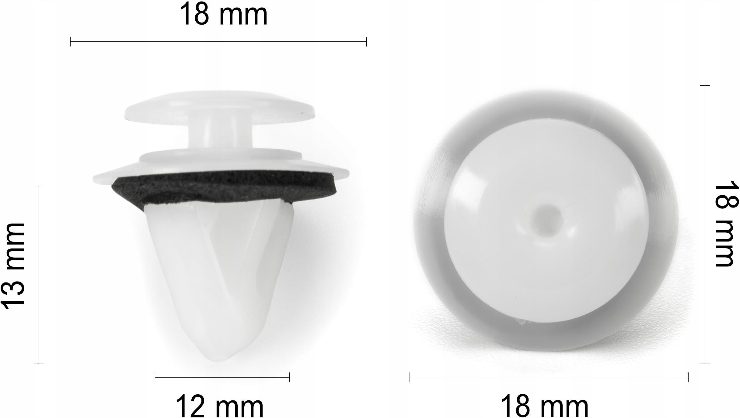 Listwa boczna AWPARTS 10X SPINKA LISTWY BOCZNEJ PROGOWEJ SUBARU IMPREZA ...