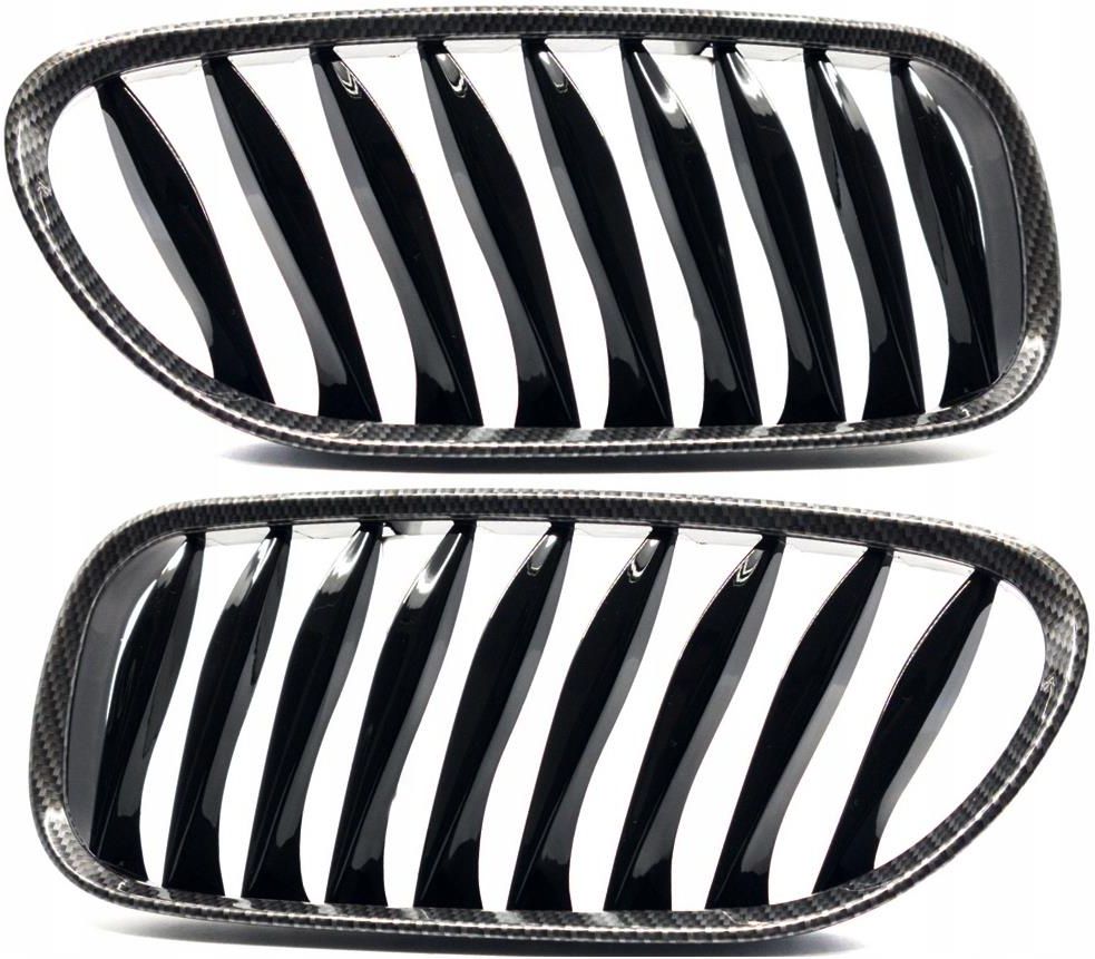 SHR GERMANY GRILL NERKI BMW Z4 ROADSTER E85 E86 03-09 CARBON BMW186C ...