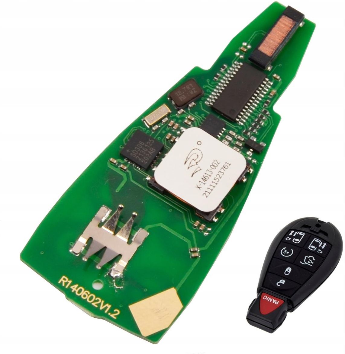 MOTOKEY PCB KEYLESS DODGE CHRYSLER JEEP PŁYTKA ELEKTRONIKI ELE612 ...