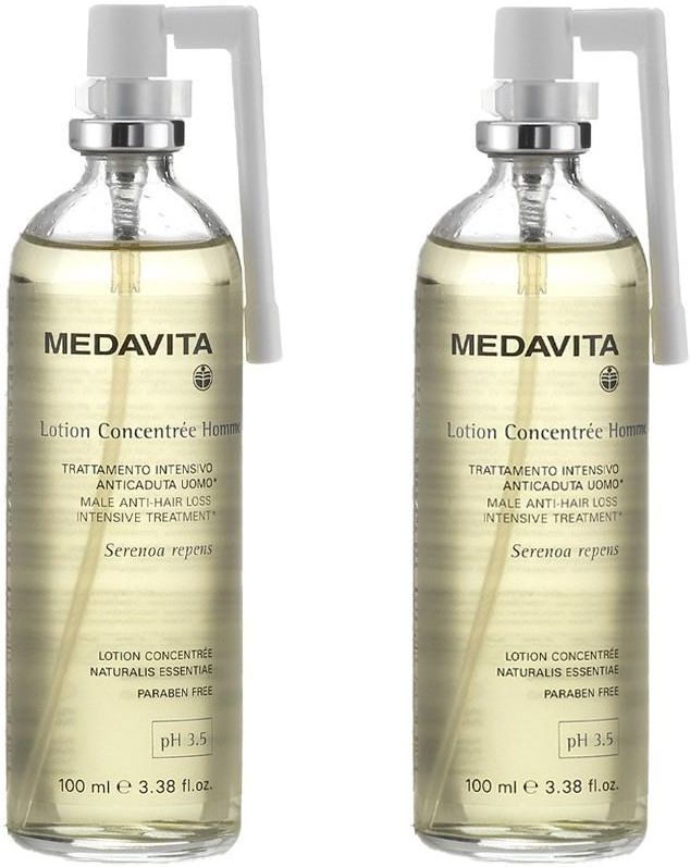 Medavita Pakiet 1+1 : Lotion Concentree Homme 2X100Ml - Wcierka Na ...