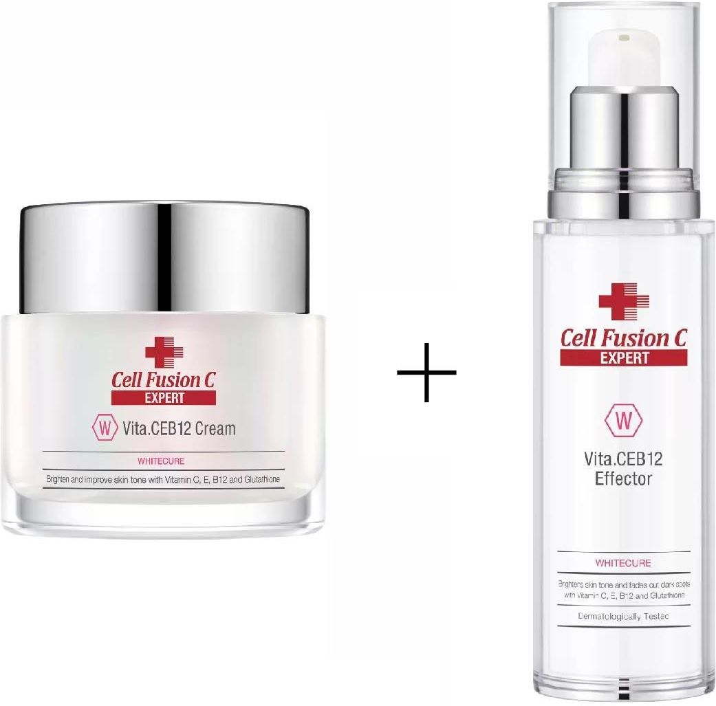 Cell Fusion C Expert Zestaw Vita.Ceb12 Cream + Effector - opinie i ceny ...