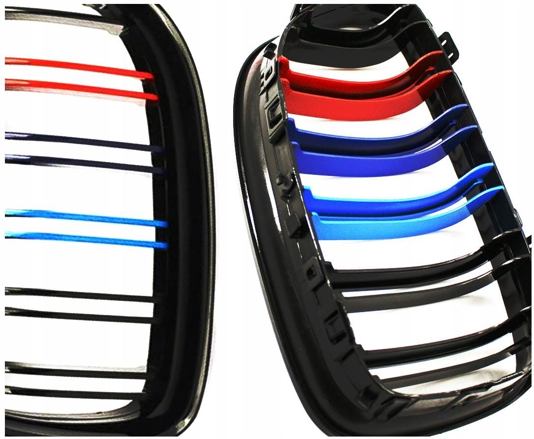 SHR GERMANY GRILL NERKI BMW E90 KOMBI 08-12 MATT DUAL M-PAKIET 165MBMD ...