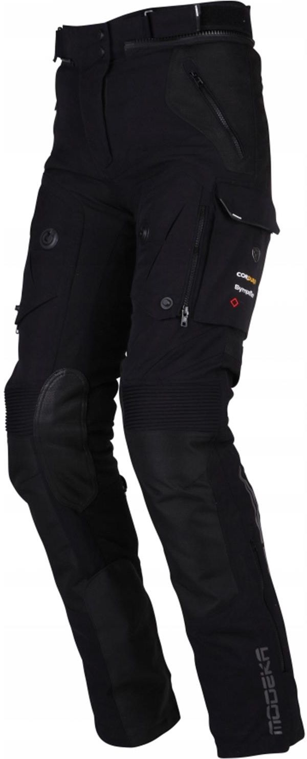 Odzież motocyklowa Modeka Spodnie Damskie Panamericana Ii Lady Czarny ...