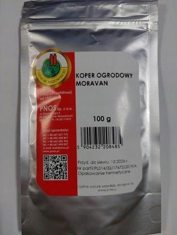 PNOS KOPER OGRODOWY MORAVAN 100G DUŻA PACZKA 5904232208485 - Ceny i ...