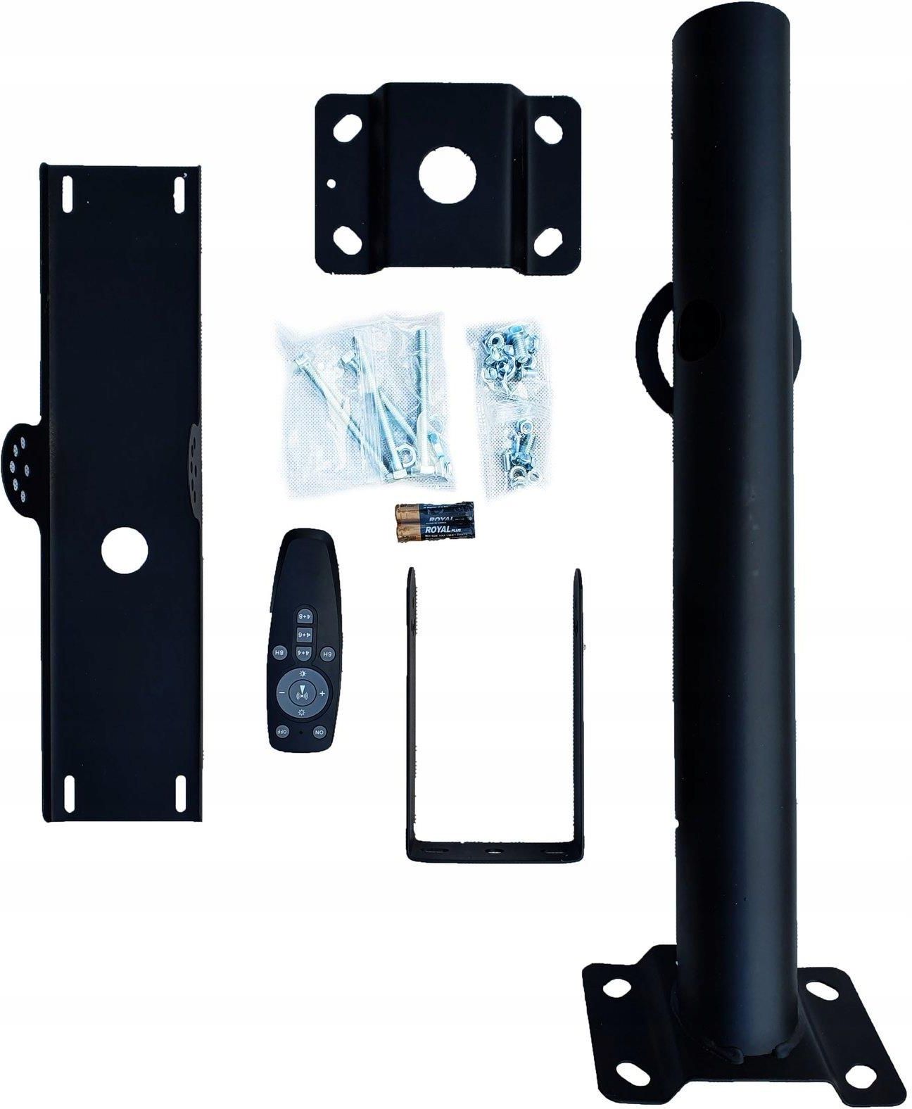 Latarnia Uliczna 800W Lampa Solarna Panel Uchwyt - Ceny i opinie - Ceneo.pl