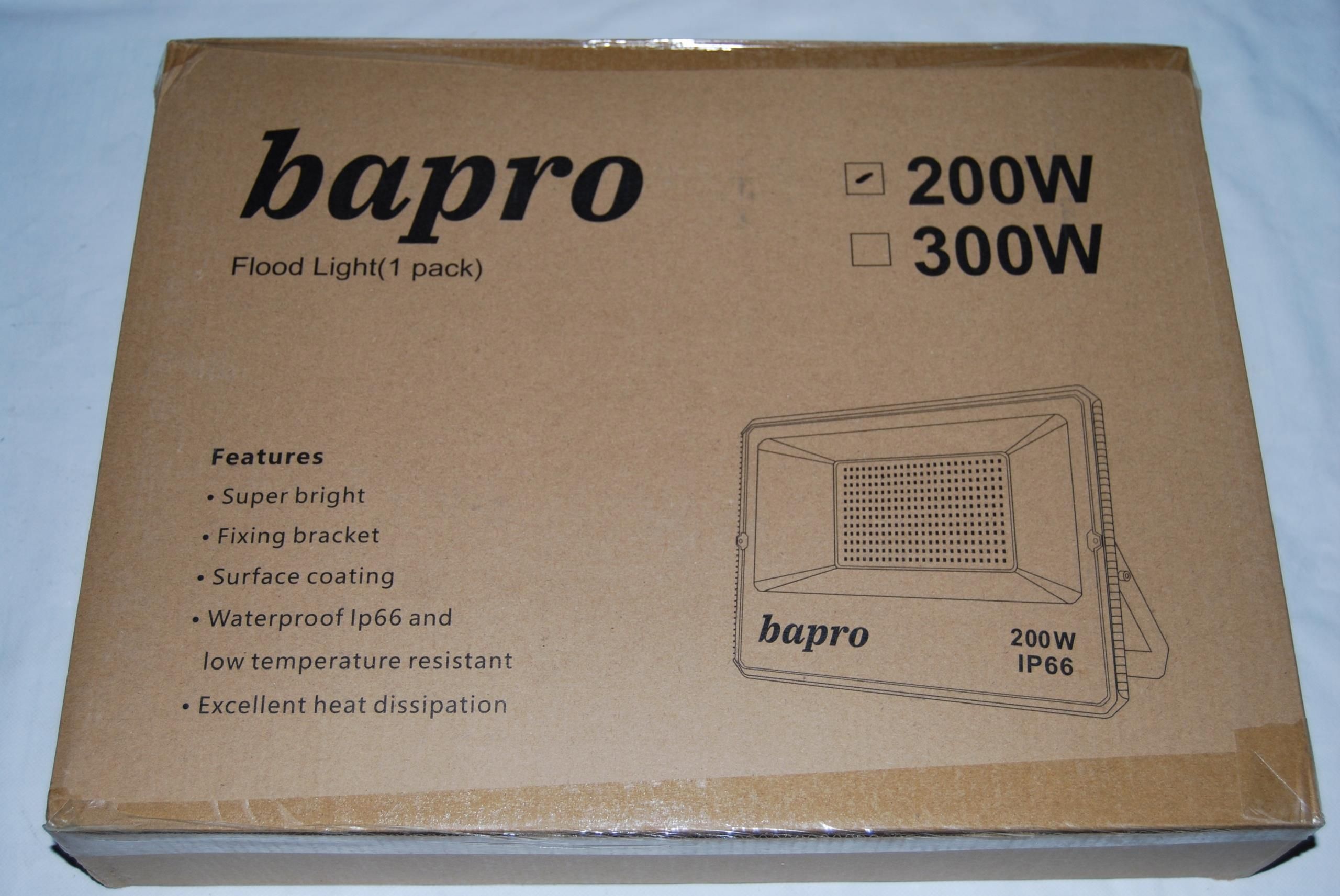 Bapro Reflektor 200W Czujnik Ruchu Ip66-Duży - Ceny i opinie - Ceneo.pl