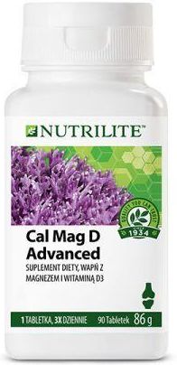 Nutrilite Cal Mag D Advanced 90tabl. - Opinie i ceny na Ceneo.pl