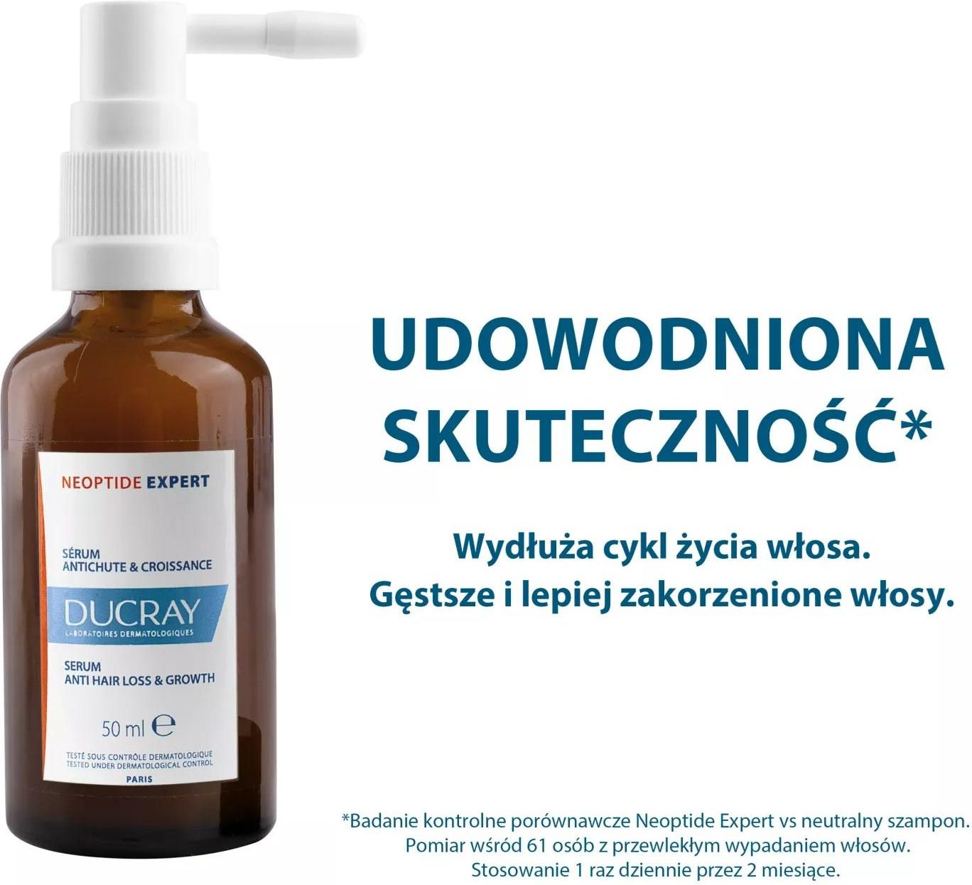 Dermokosmetyk Ducray NEOPTIDE EXPERT Serum zapobiegające wypadaniu ...