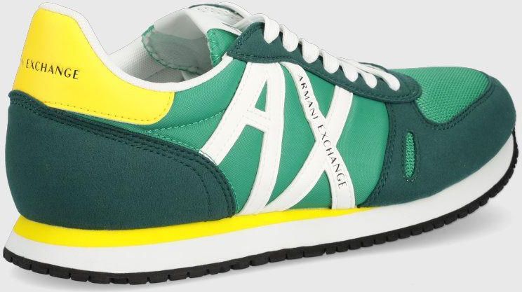 Armani Exchange sneakersy XUX017.XCC68.K725 kolor zielony - Ceny i ...