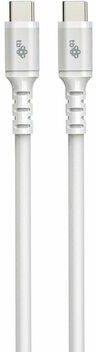 TB Kabel USB-C - USB-C 2m silikonowy biały - Opinie i ceny na Ceneo.pl